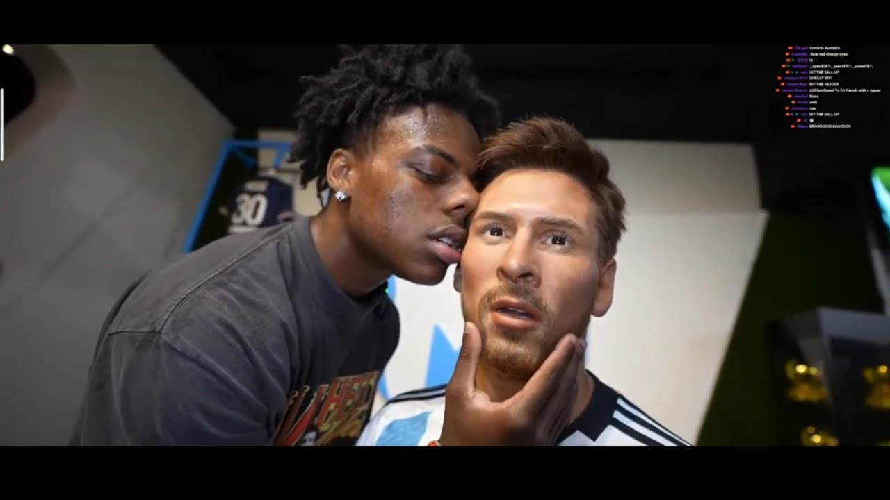 ishowspeed kiss messi - YouTube