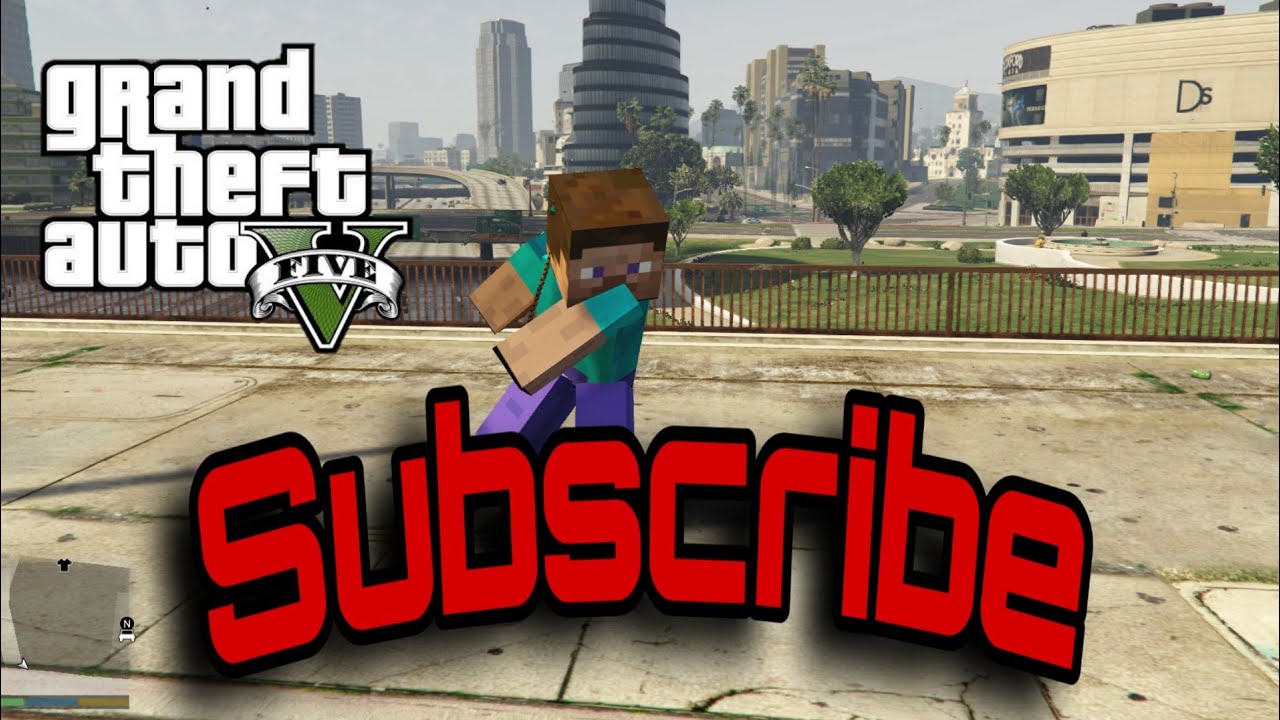 PLAYING MINECRAFT IN GTA 5 MOD! (GTA 5 Mods Gameplay) - YouTube