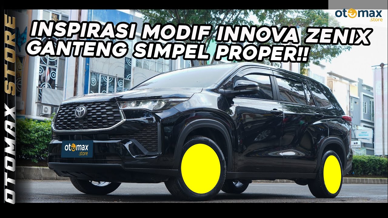 MODIFIKASI INNOVA ZENIX V HYBRID LEBIH KEREN DARI STANDAR PAKAI VELG ...
