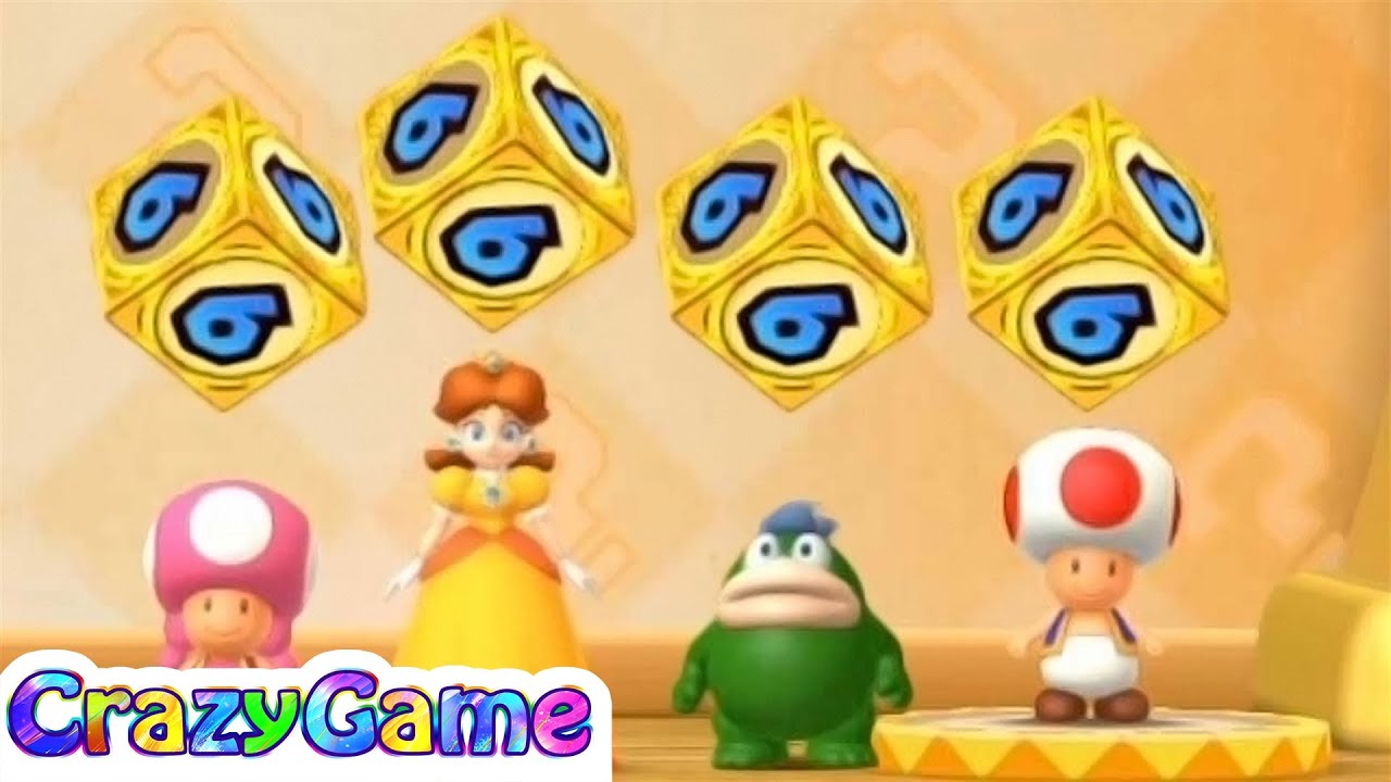Mario Party 10 Mario Party - Airship Central - Toad vs Daisy vs ...