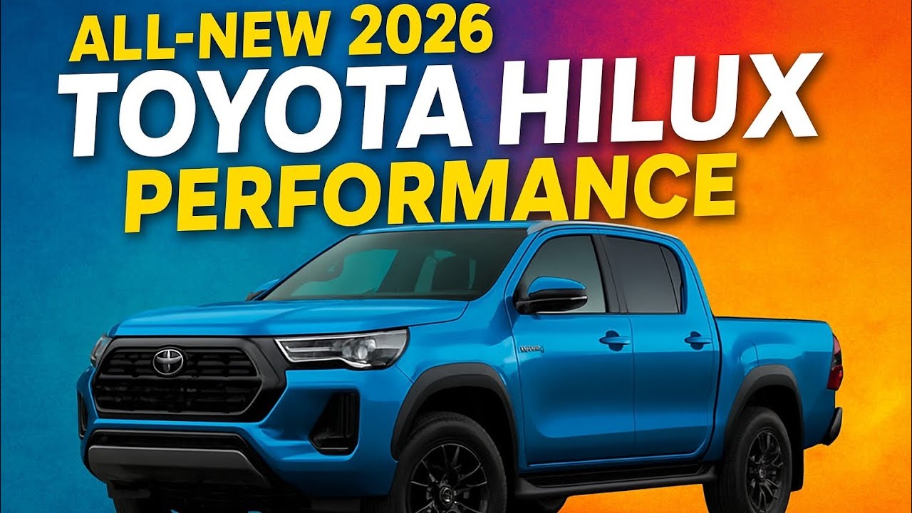 All-New 2026 Toyota Hilux | Next-Gen Performance & Toughness Revealed ...