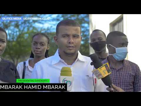Presidential candidate Mbarak Hamid speech /Mombasa youth - YouTube