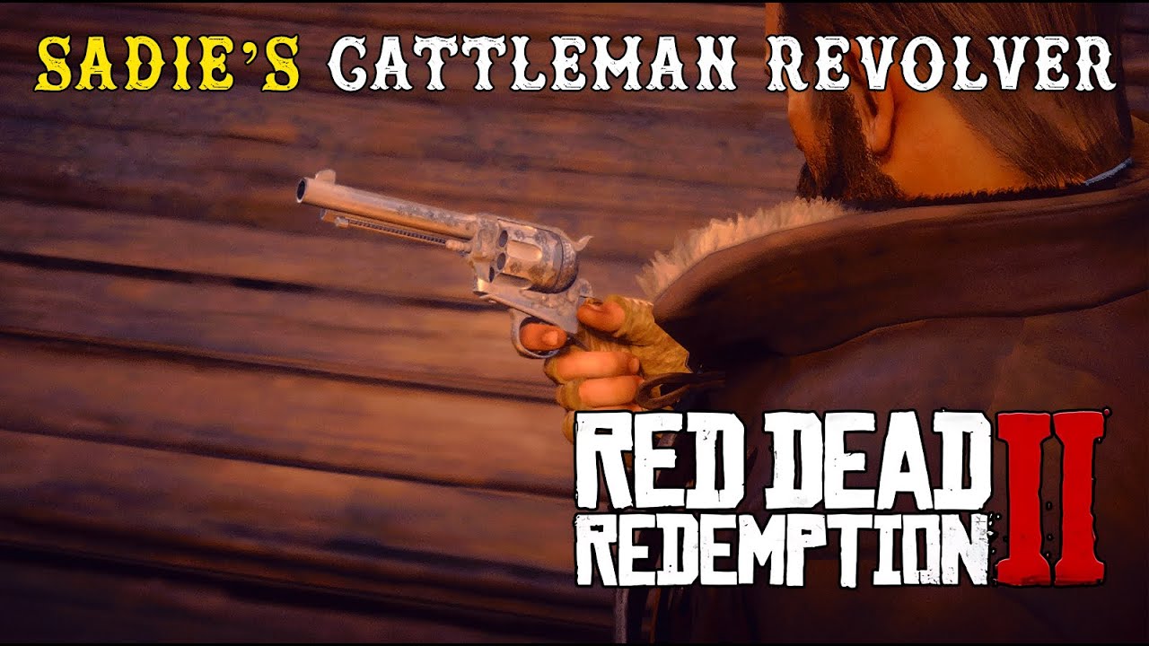 HOW TO MAKE SADIE'S CATTLEMAN REVOLVER | RDR 2 - YouTube