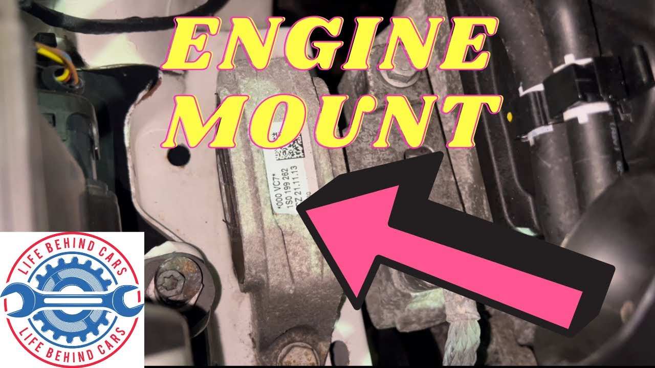 VW UP Petrol 2014 Engine Mount Location - YouTube