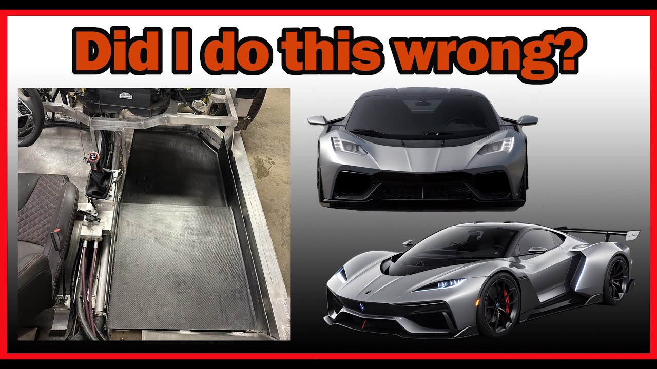 Build my own Supercar - Making my first carbon fiber car part - YouTube