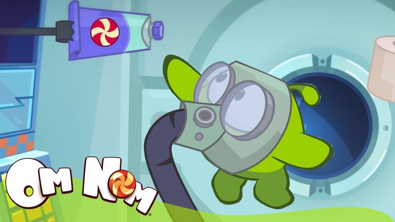 Om Nom Stories - Om Nom Flies Into Space | Full Episodes | Cut the Rope ...