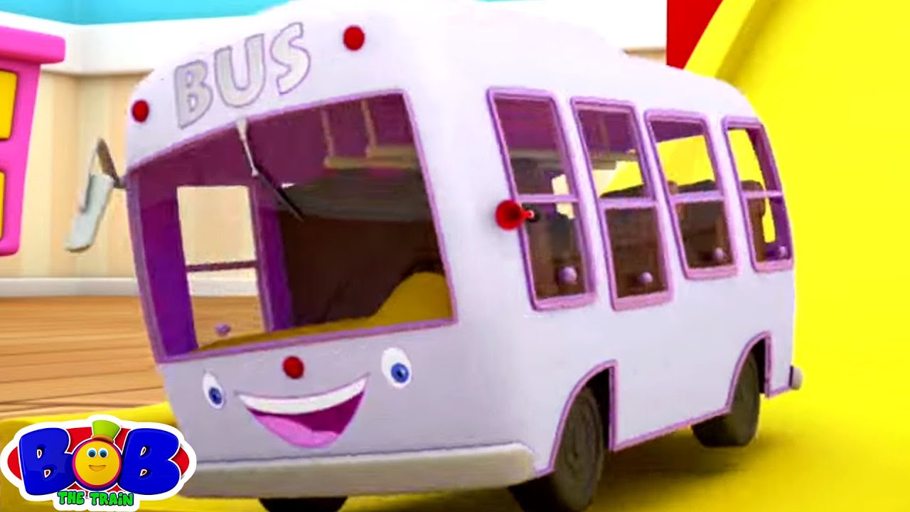 Sing Along Wheels on the Bus - Fun Rhyme for Children by @BobTheTrain ...