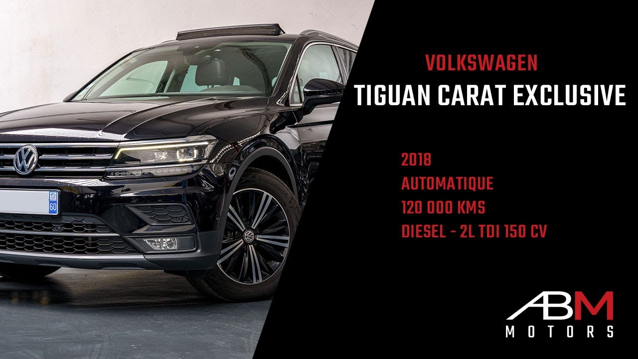 ABM Motors : Volkswagen Tiguan Carat Exclusive 2L TDI 150 cv - YouTube