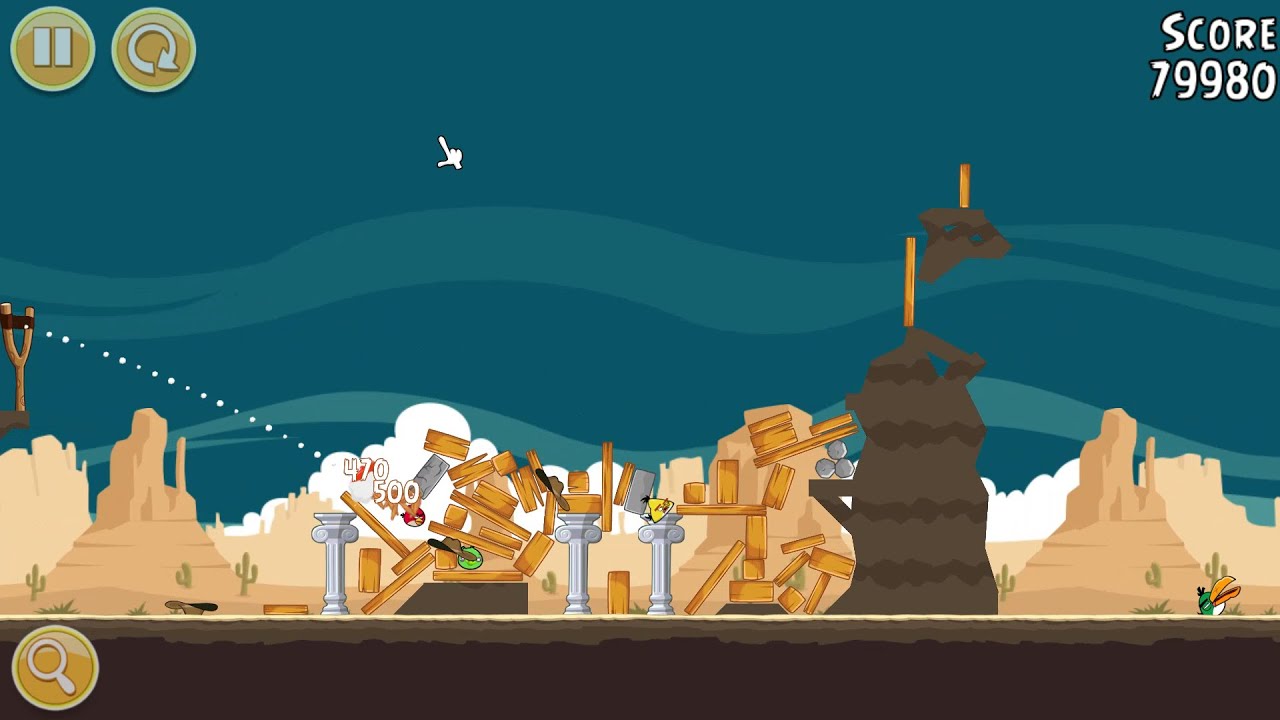 Angry Birds Classic: Ham'Em'High 14-1 to 15-3 Walkthrough + Facebook ...