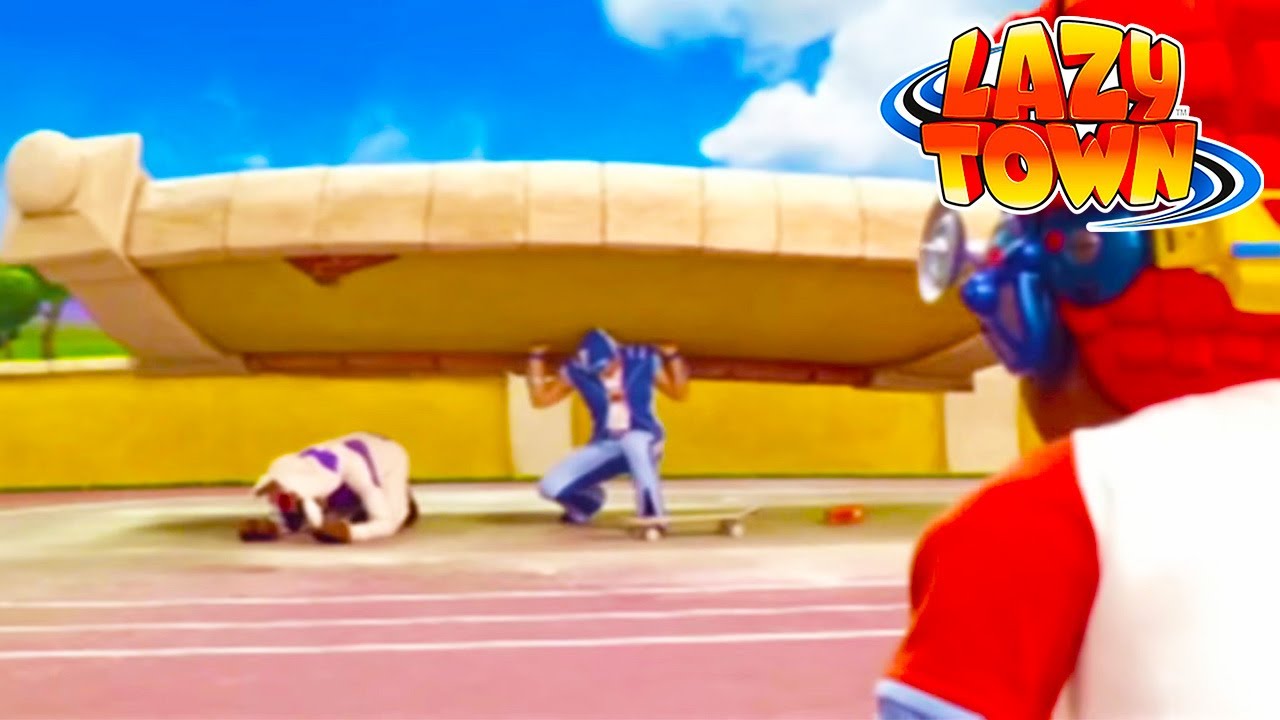 💪Así es como se ve la verdadera fuerza | Lazy Town en Español | Dibujos ...