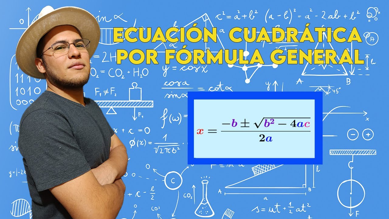 Ecuación cuadrática por formula general - YouTube