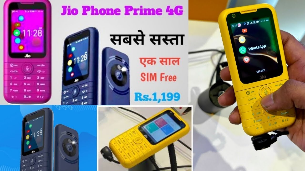 jio phone prima 4g unboxing | jio phone prima - YouTube