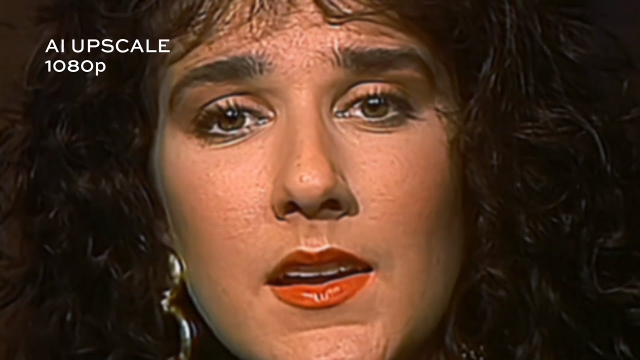 [AI UPSCALE 1080P] Celine Dion - Where Does My Heartbeat Now (Countdown ...