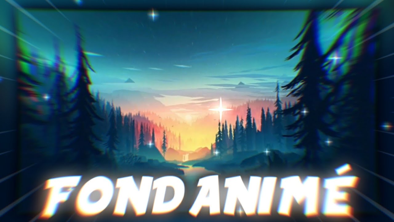 Fond animé #6 pour video YouTube by BATAR. Fond animé paysage Forêt ...