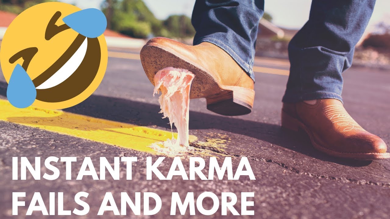 *Instant Karma* Funny Fails and More - YouTube