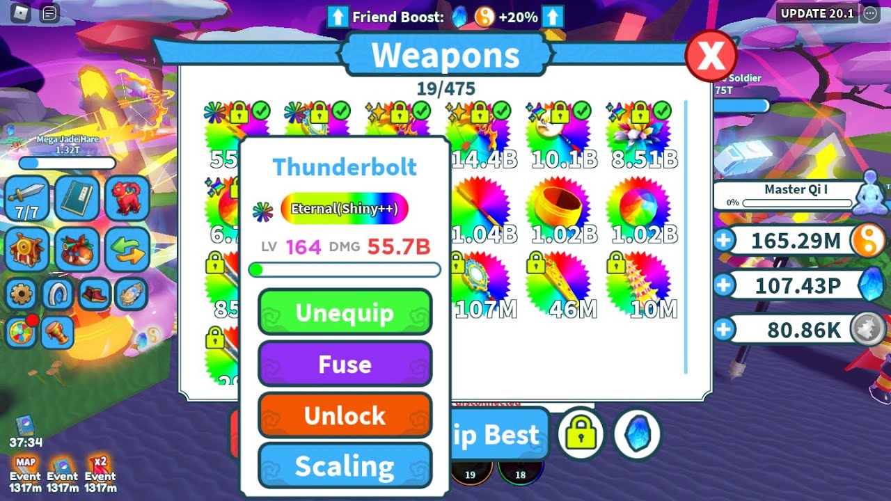 Evolve Thunderbolt | Weapon Fighting Simulator | - YouTube