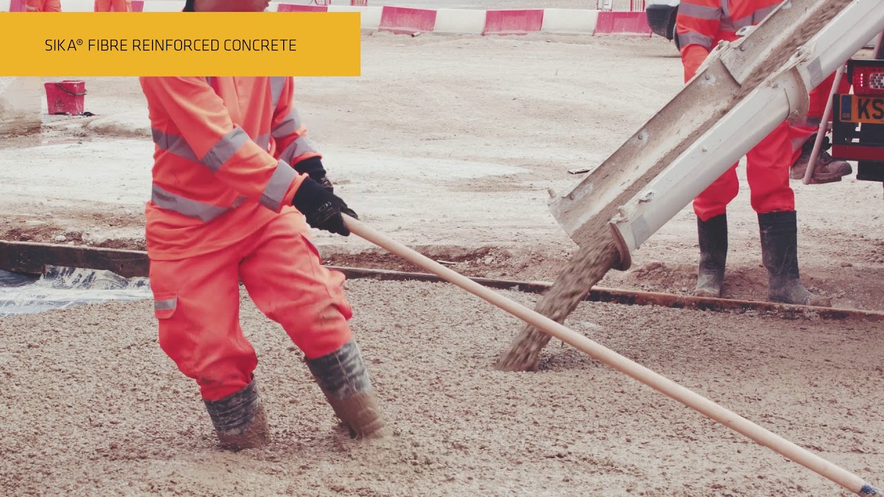 SikaFiber® Concrete - Time Lapse - YouTube