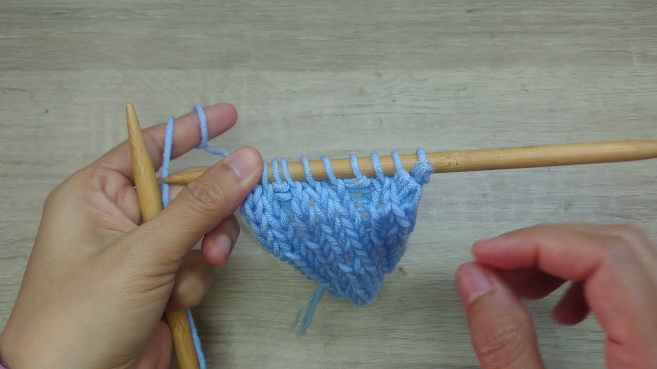 How to Knit 3 x 1 Rib Stitch // Tutorial Merajut 3X1 Tusuk Ribbing (3 ...