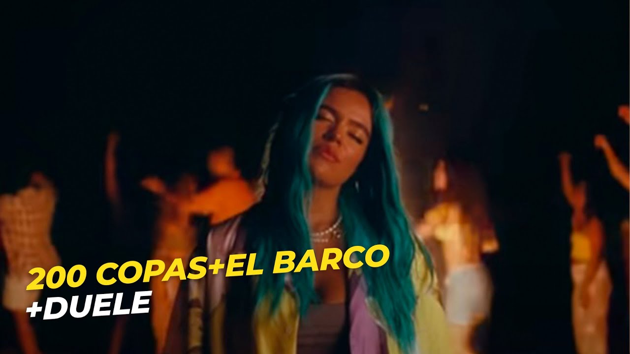 KAROL G - 200 Copas (Official ) + Duele - YouTube