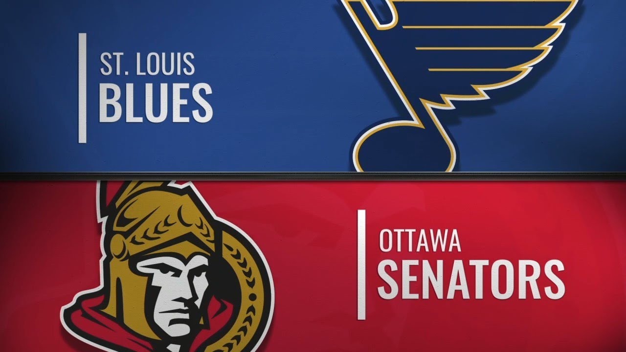 Blues vs Senators Oct 10, 2019 - YouTube