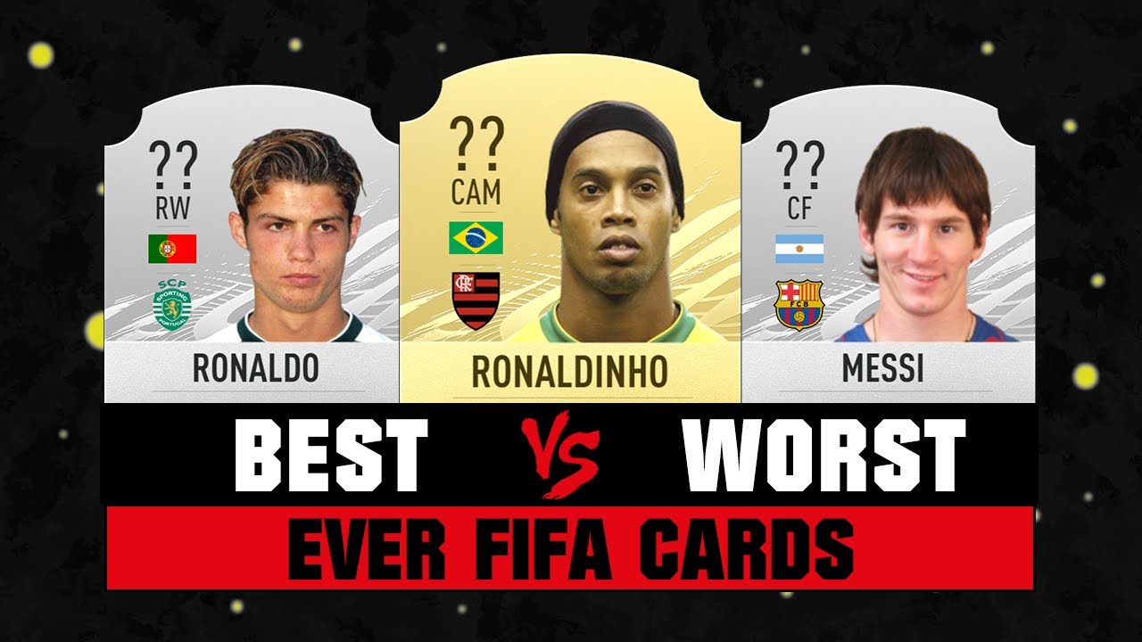 50+ Footballers BEST VS WORST Ever FIFA Cards! 😱🔥 ft. Ronaldinho ...