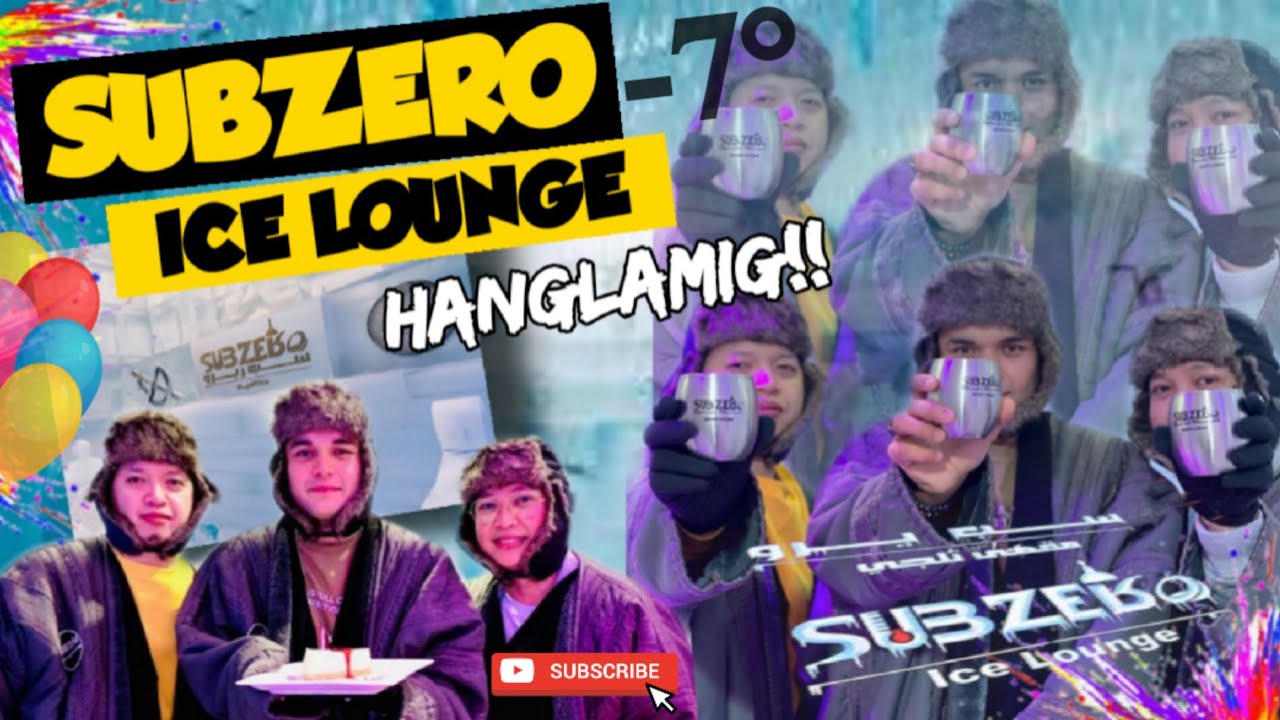 SUBZERO ICE LOUNGE| DOHA QATAR - YouTube