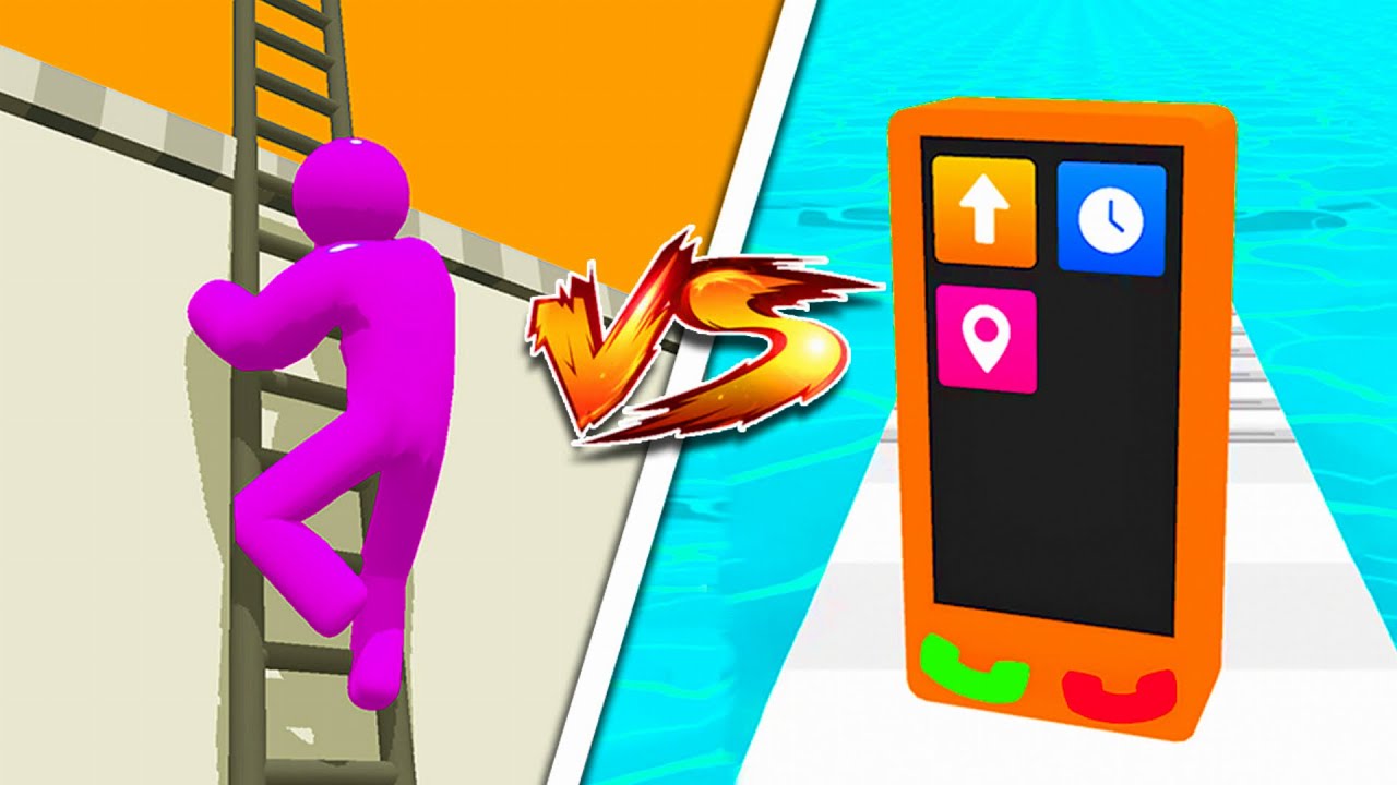 Ladder Master VS Mobile Run satisfying gameplay All levels android ios ...