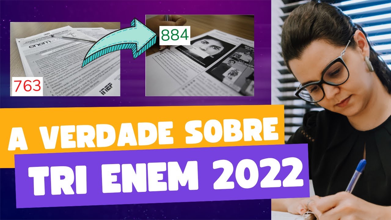 A verdade sobre a TRI do ENEM 2022 Baseada em dados reais - YouTube