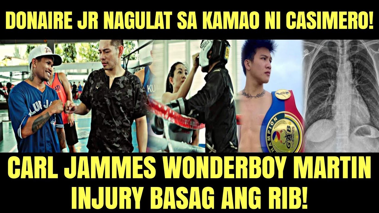 Donaire Jr Nagulat sa Kamao ni Casimero! Carl Jammes Martin Basag ang ...