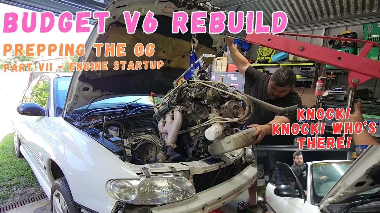 Budget V6 Rebuild - L67 Top Swap - Part 4 - Engine Start Up - YouTube