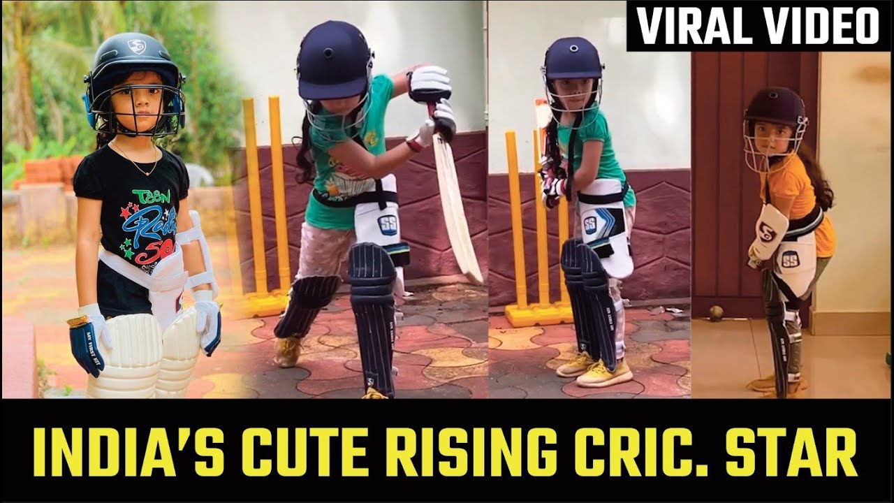 This small kid is having some amazing batting skills | watch full viral ...