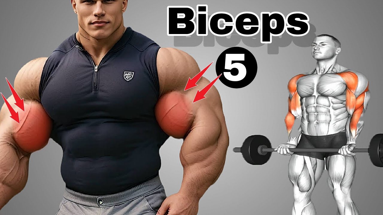 Best Biceps Workout At Gym For Beginners - YouTube