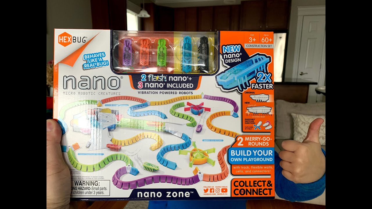 HexBug Nano Zone - Robot playground, build your toy. Review for Parents ...