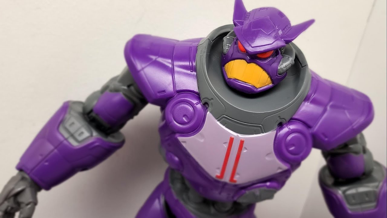 ZURG (Lightyear movie action figure) UNBOXING and REVIEW - YouTube