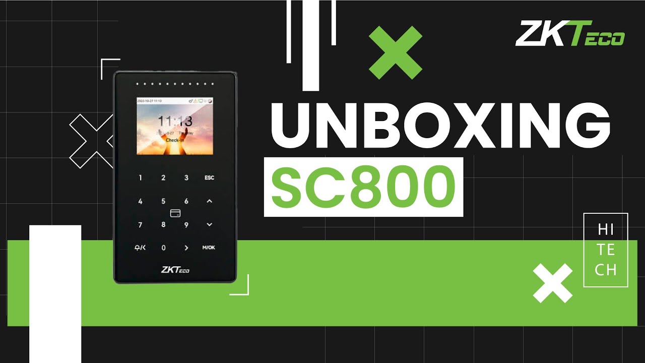 SC800 | Linux-based and waterproof RFID Access Control terminal |ZKTeco ...