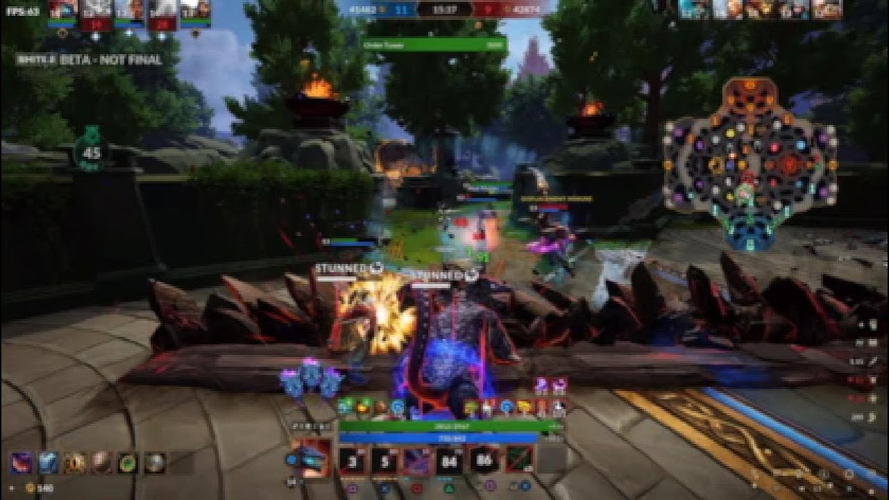 Smite 2 Open Beta Diamond Rank Conquest Cerberus Solo | Easy Win ...