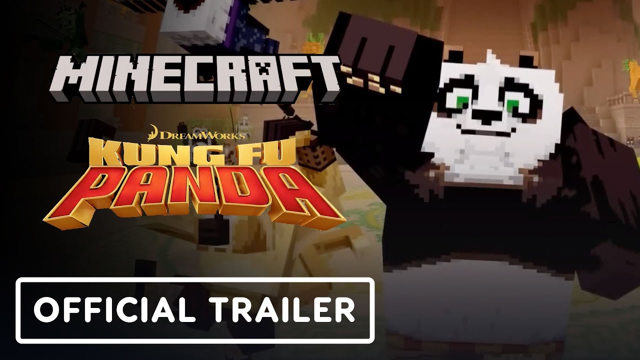 Minecraft - Official Kung Fu Panda DLC Launch Trailer - YouTube