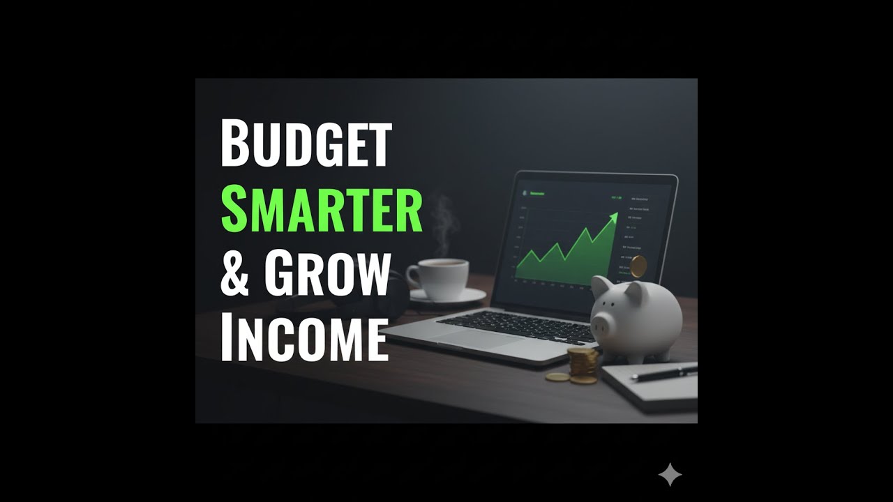 How to Budget & Grow Your Income | Finance Tips by NextVerseSkill - YouTube