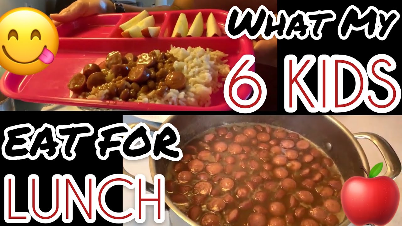 WHAT MY 6 KIDS EAT FOR LUNCH | SINGLE MOM OF 6 AFTERNOON ROUTINE - YouTube