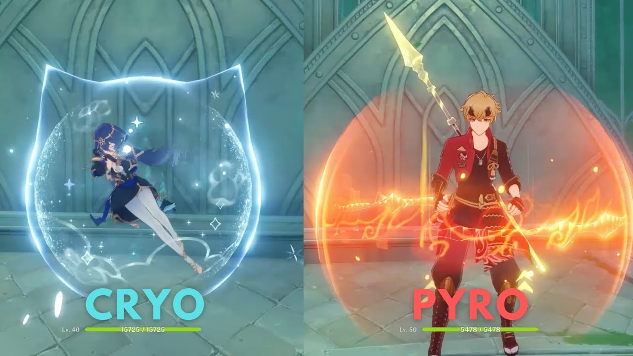 Cryo or Pyro Shields? | Genshin Impact (Layla, Diona, Xinyan, Thoma ...