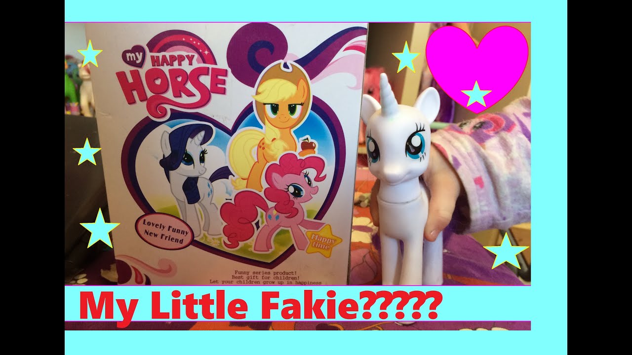 My Happy Horse! mama rose and the new My Little Pony knock-offs! - YouTube