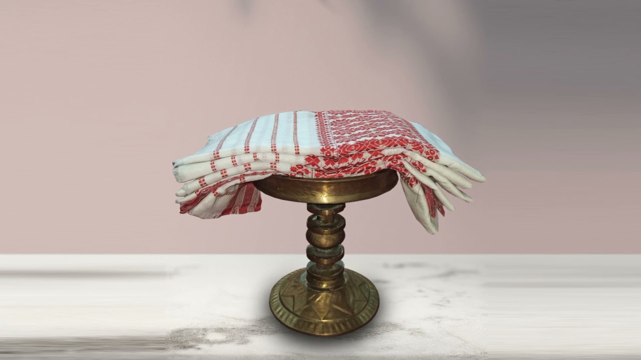 Buy Traditional Hand Woven Assamese Gamusa Online - Perfect Bihuwan ...