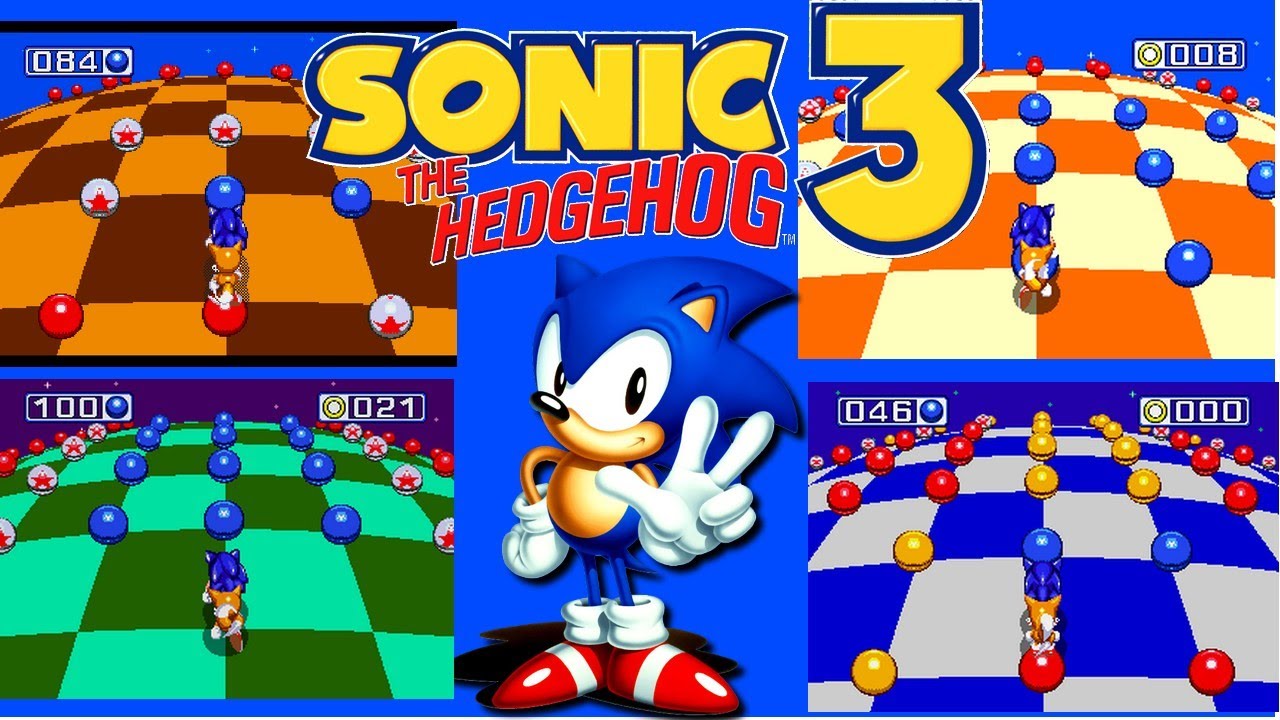 Sonic 3 Special Stages (PERFECT) no Console Real - YouTube