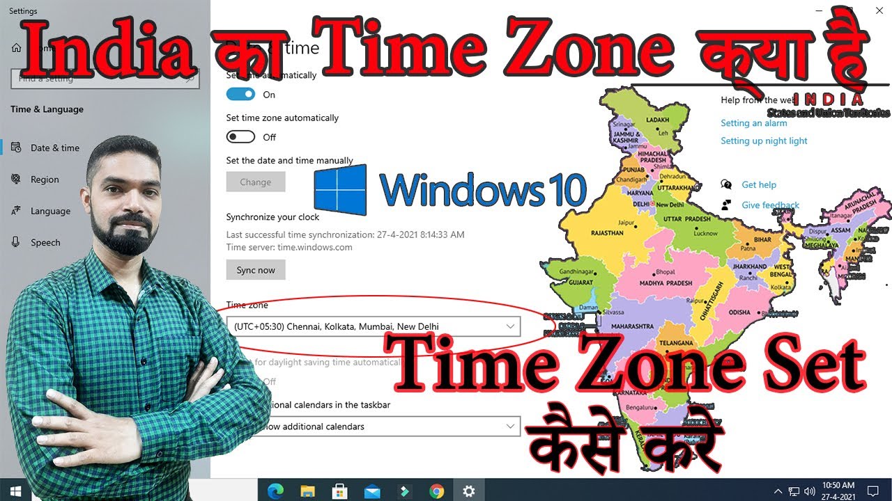 How To Set Time Zone In Windows 10 Windows 10 Time Zone Set How To Set Time Zone In Windows 10 Windows 10 Time Zone Set
