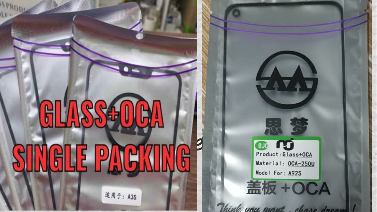 Glass With Oca - Use Glass With Oca / New Technology - YouTube