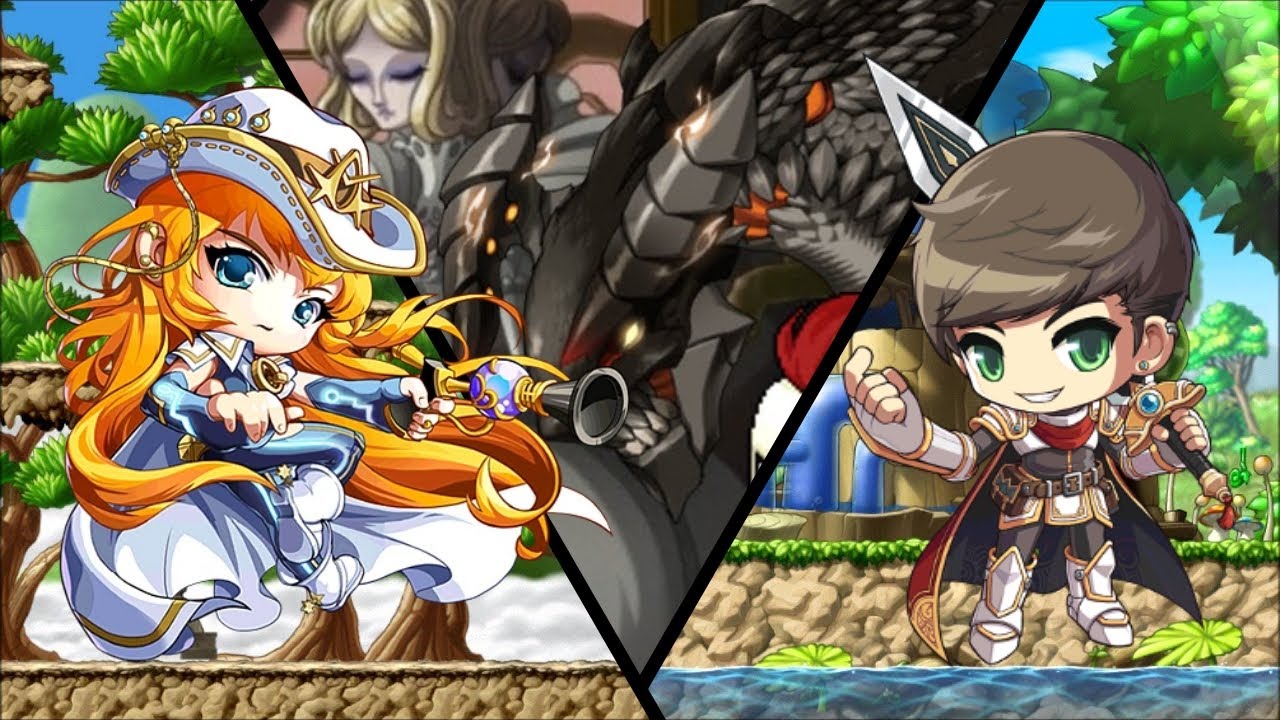 Maplestory Reboot GMS | Bowmaster Solo Progression | Come join and ...