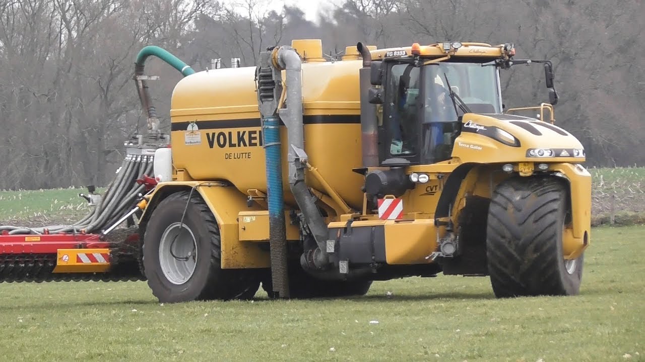 Slurry injection with Terra Gator & Vredo - YouTube