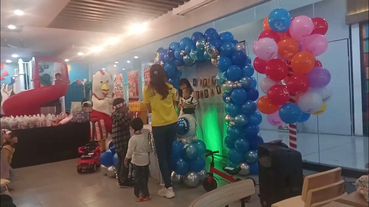 Rangkaian acara ulang tahun de Arsa ke 1 - YouTube