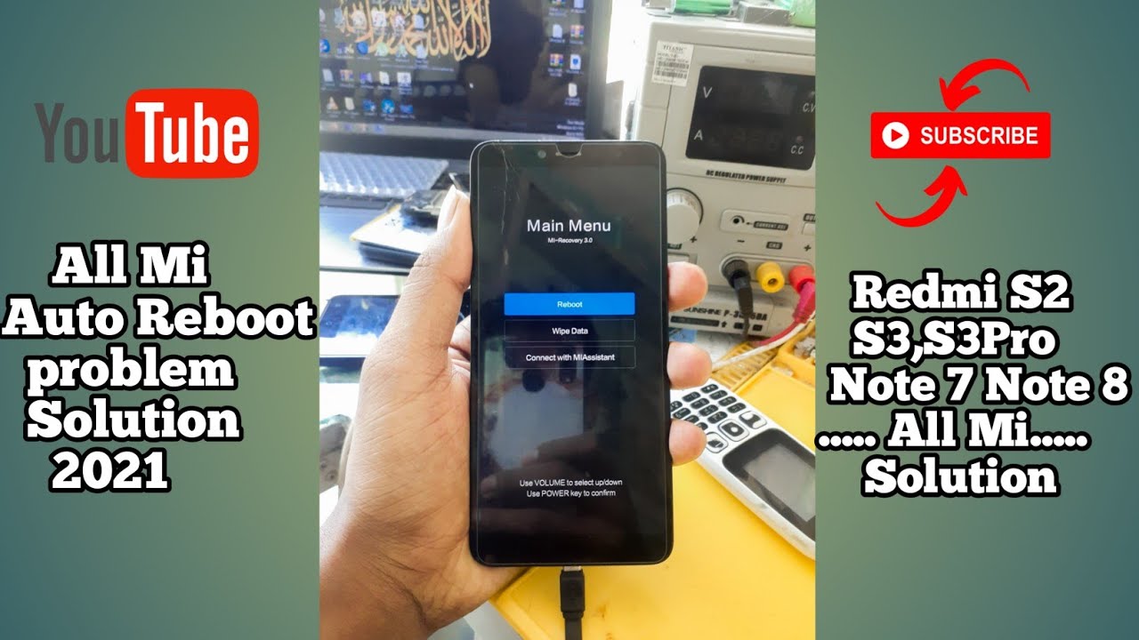 All Mi Auto Reboot Problem Solution||Redmi S2,S3,S3,Pro Note 7 Note 8 ...