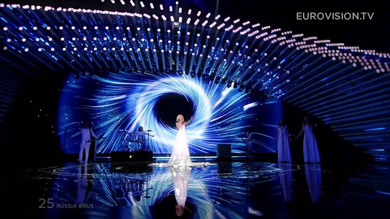 Eurovision 2015 Russia live FINAL HD-Polina Gagarina-A Million Voices ...